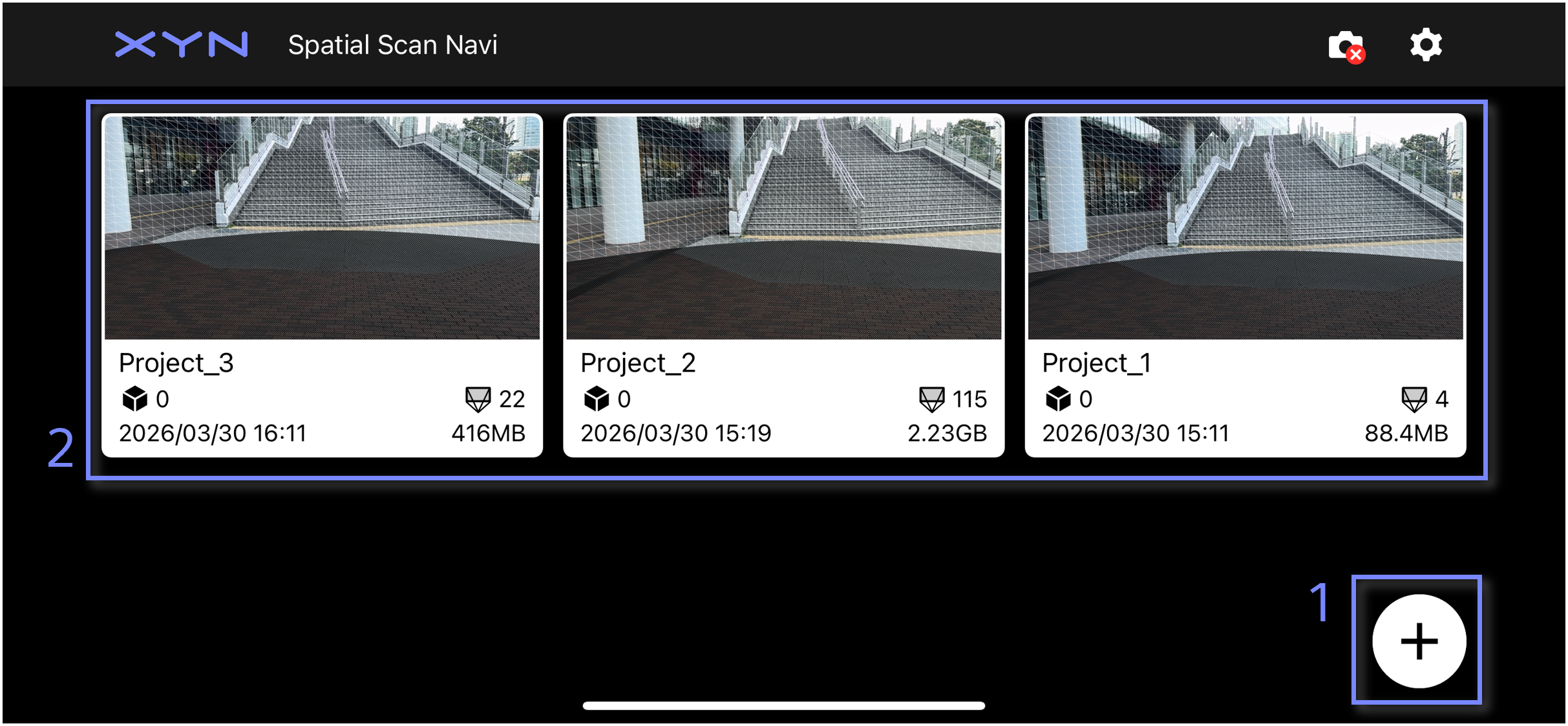 Basic Operations - XYN Spatial Scan Navi｜XYN Spatial Scan Navi｜Support ...