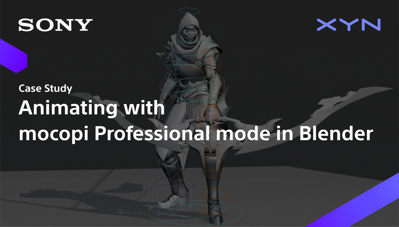 Animating with mocopi Pro in Blender｜Steve Teeple｜Case Studies｜XYN Web ...